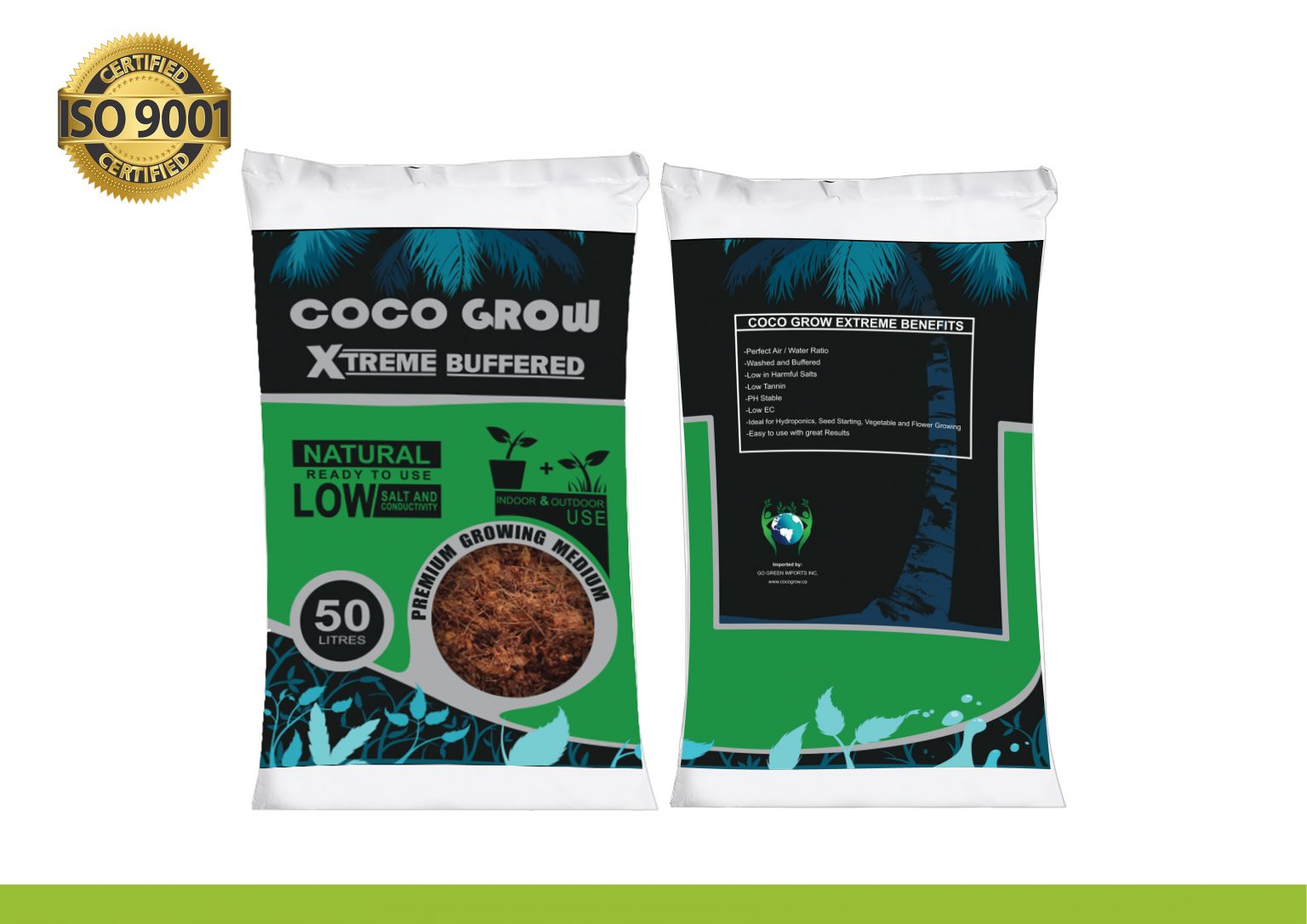 Coco Grow - 50 Liter Bags | CocoGrow